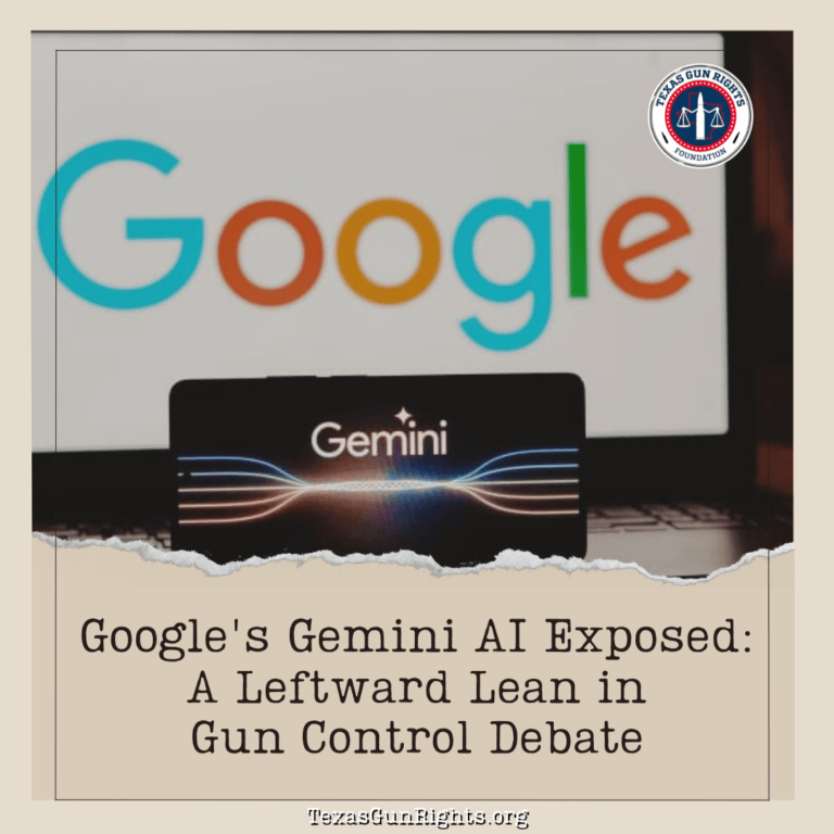 Google's Gemini AI Exposed: A Leftward Lean in Gun Control Debate ...